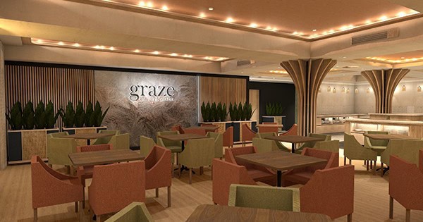 Emerald hotel restaurant | Graze Restaurant